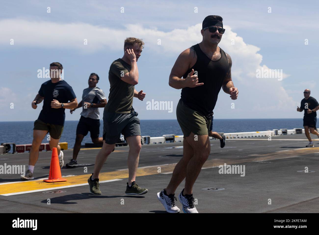 U.S. Marines with the 31st Marine Expeditionary Unit and Navy Sailors ...