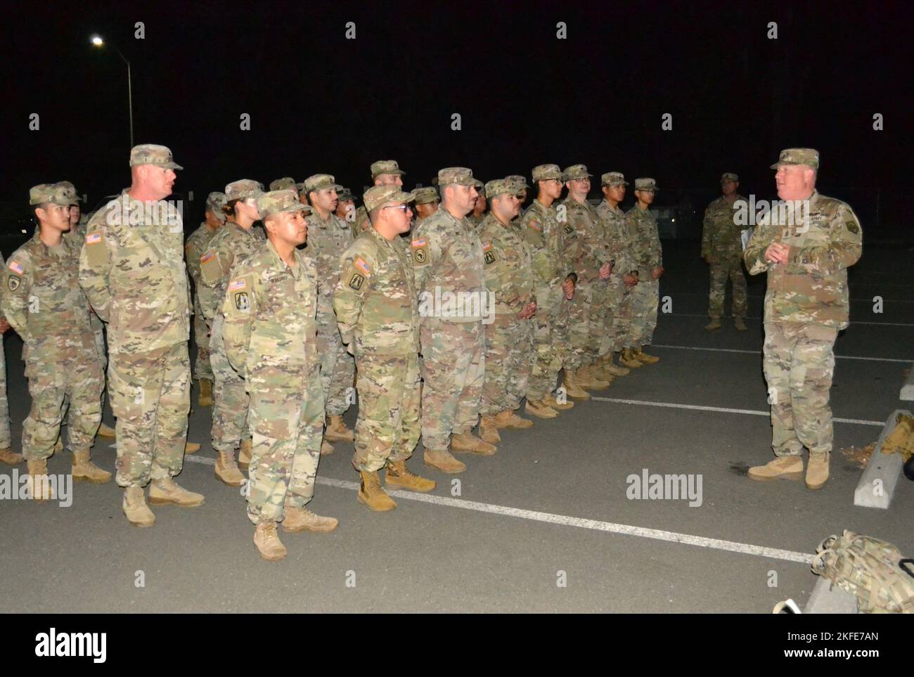 Command Sgt. Maj. Norman Delise, 319th Signal Battalion command ...