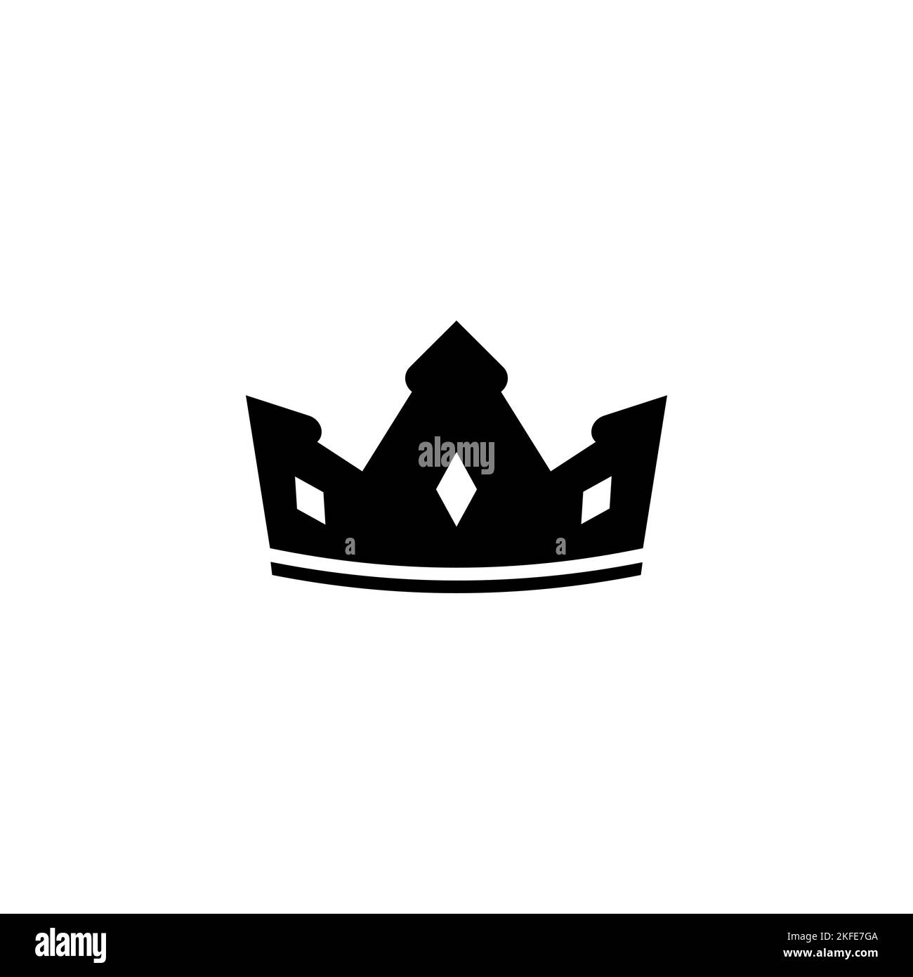 Black emperor corona icon set Stock Vector Image & Art - Alamy