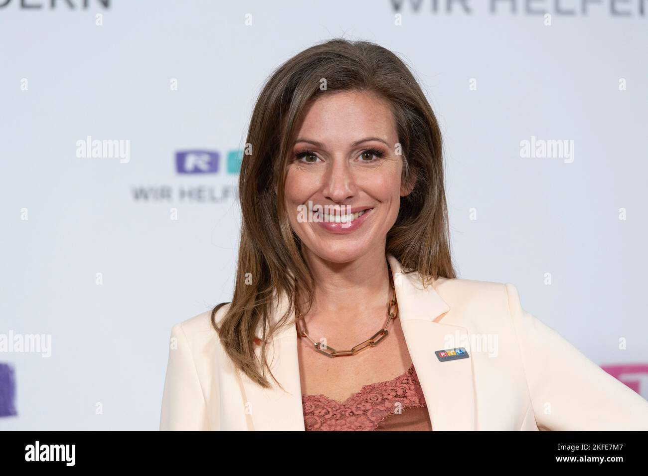 Hurth, Deutschland. 18th Nov, 2022. Mara BERGMANN, moderator, 27th RTL ...