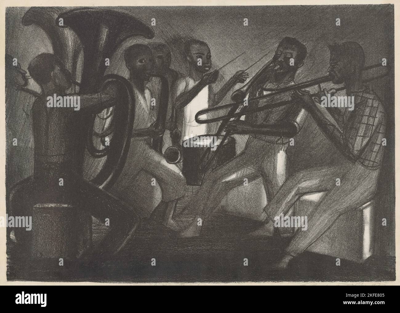 WPA Rhythm Band, ca.1935 - 1943 Stock Photo - Alamy