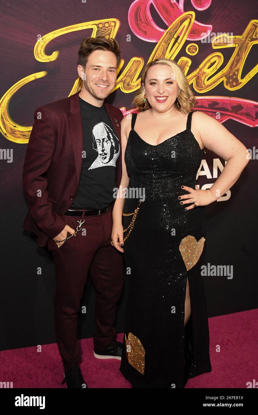 New York, NY, on November 17, 2022. Megan Kane attends the '& Juliet ...