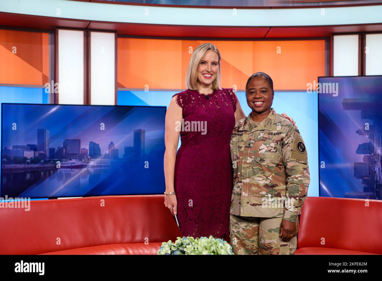 U.S. Army Brig. Gen. Janeen L. Birckhead, commander of the Maryland ...