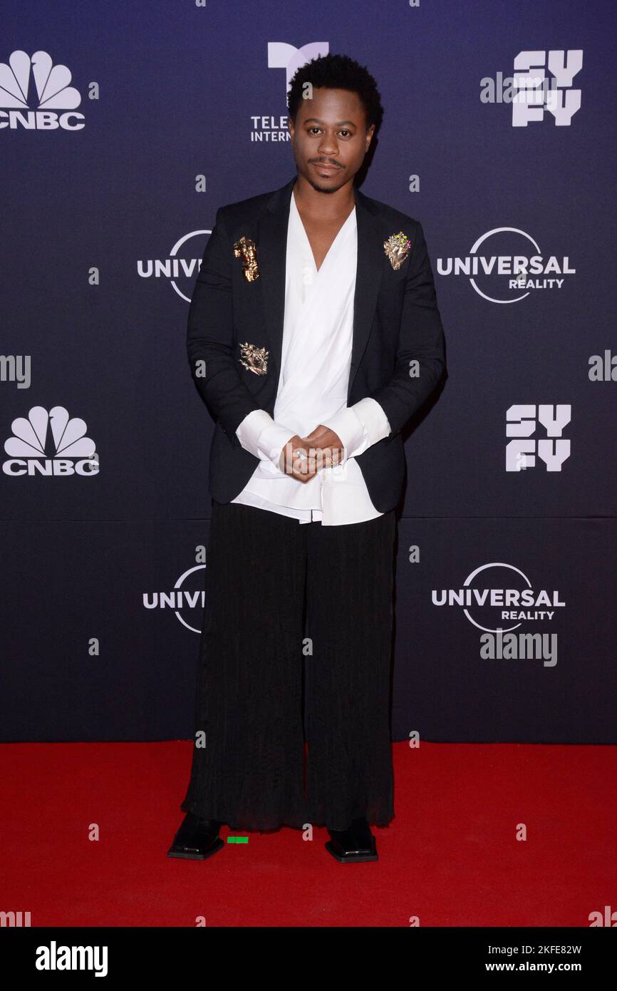 Mexico City, Mexico. 16th Nov, 2022. Daniel Kyri attends the red carpet ...