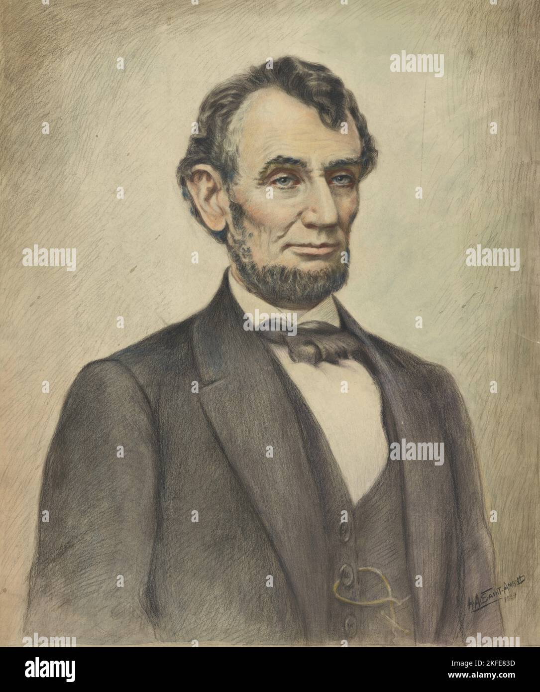 Abraham lincoln suit hi-res stock photography and images - Alamy