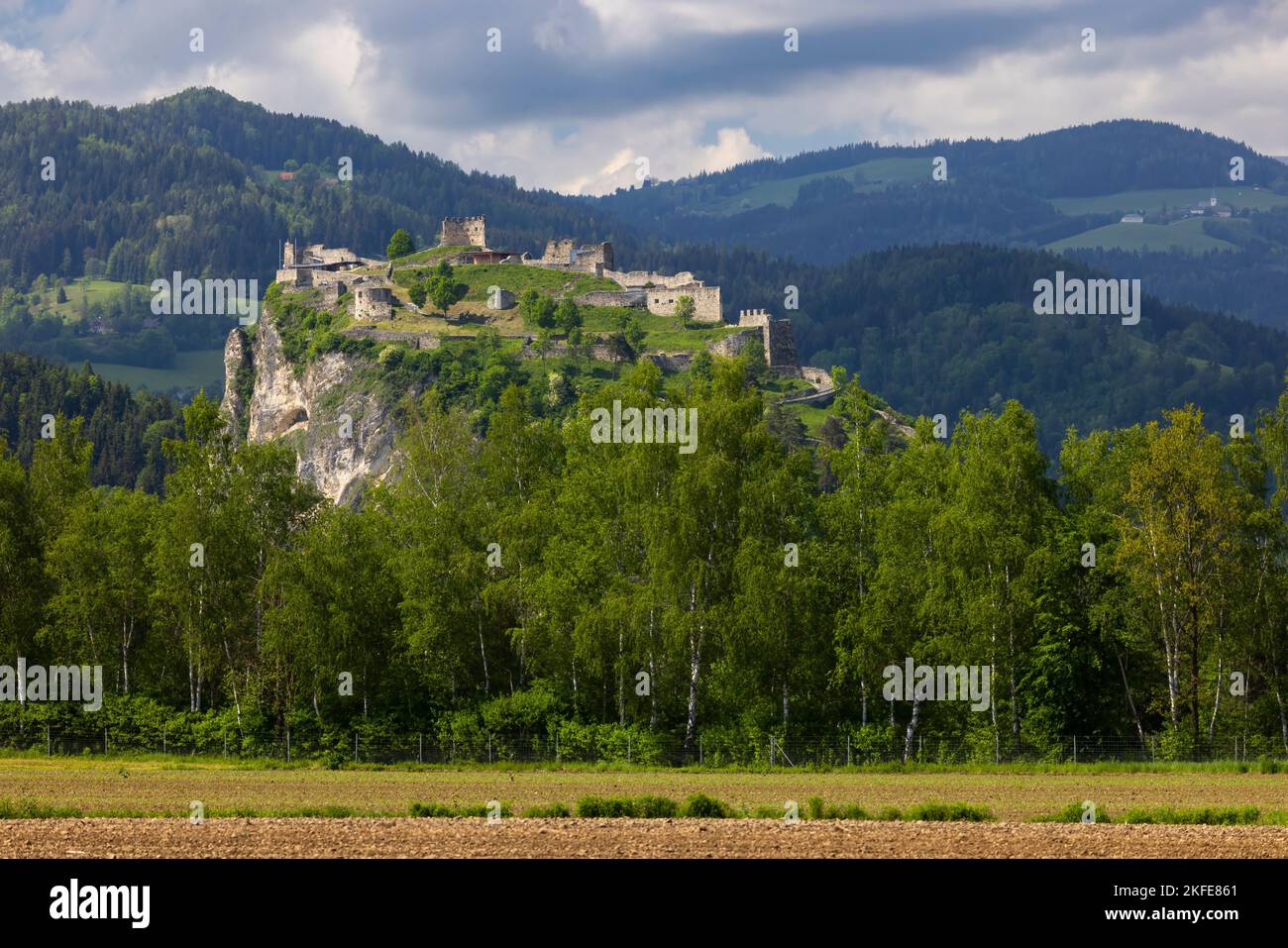 Griffen ruins in Carinthia, Austria Stock Photo - Alamy