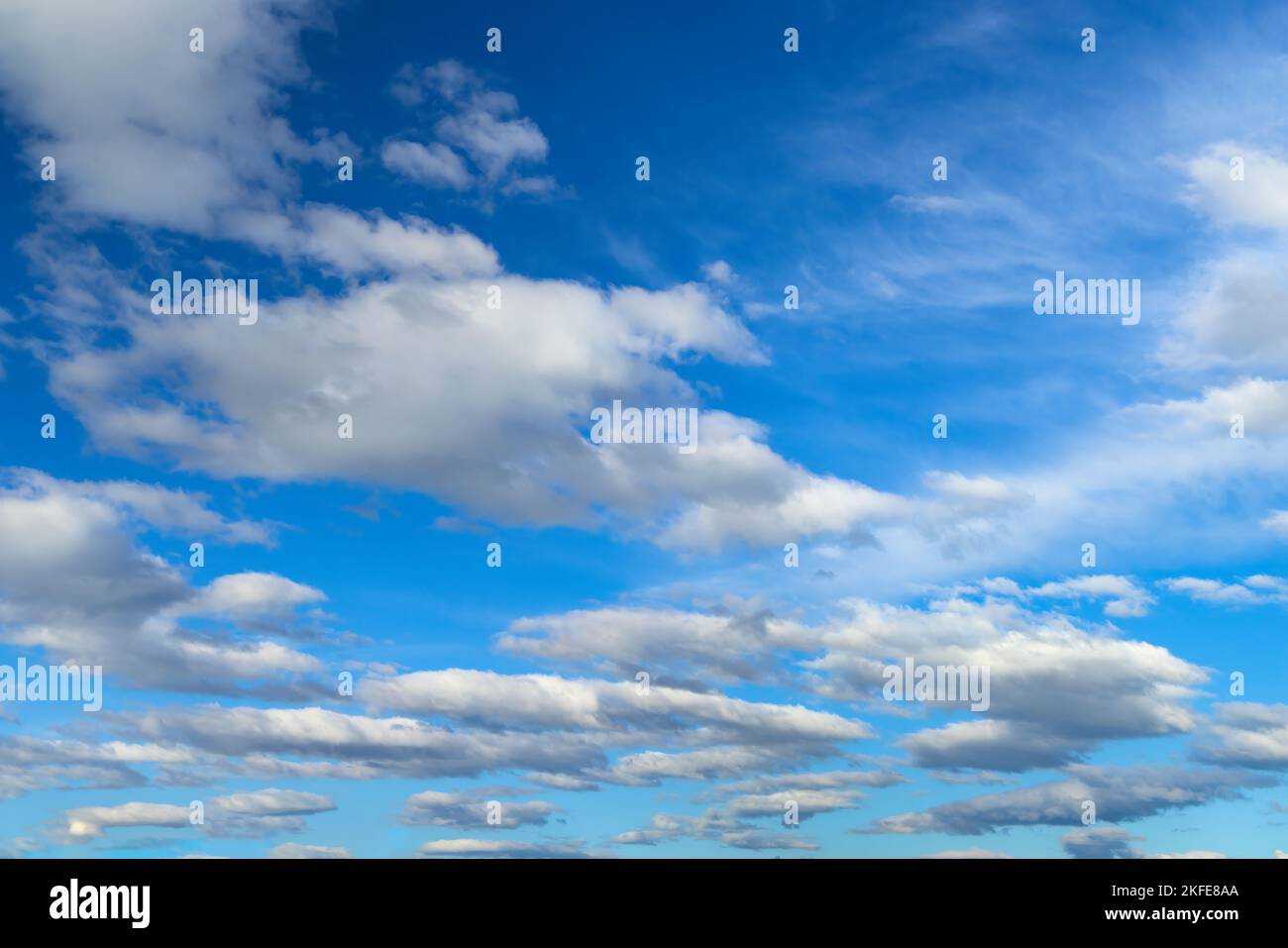blue sky with clouds as background Stock Photo - Alamy