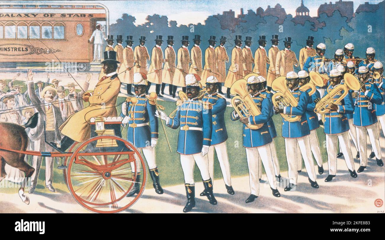 Minstrel makeup hi-res stock photography and images - Alamy