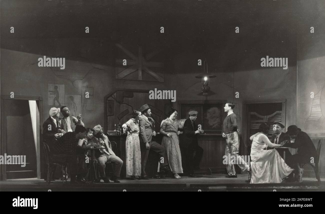 Bar scene, 1935-1939 Stock Photo - Alamy