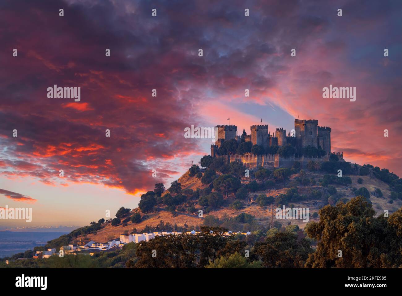 Almodovar del Rio Castle in Andalusia, Spain Stock Photo - Alamy