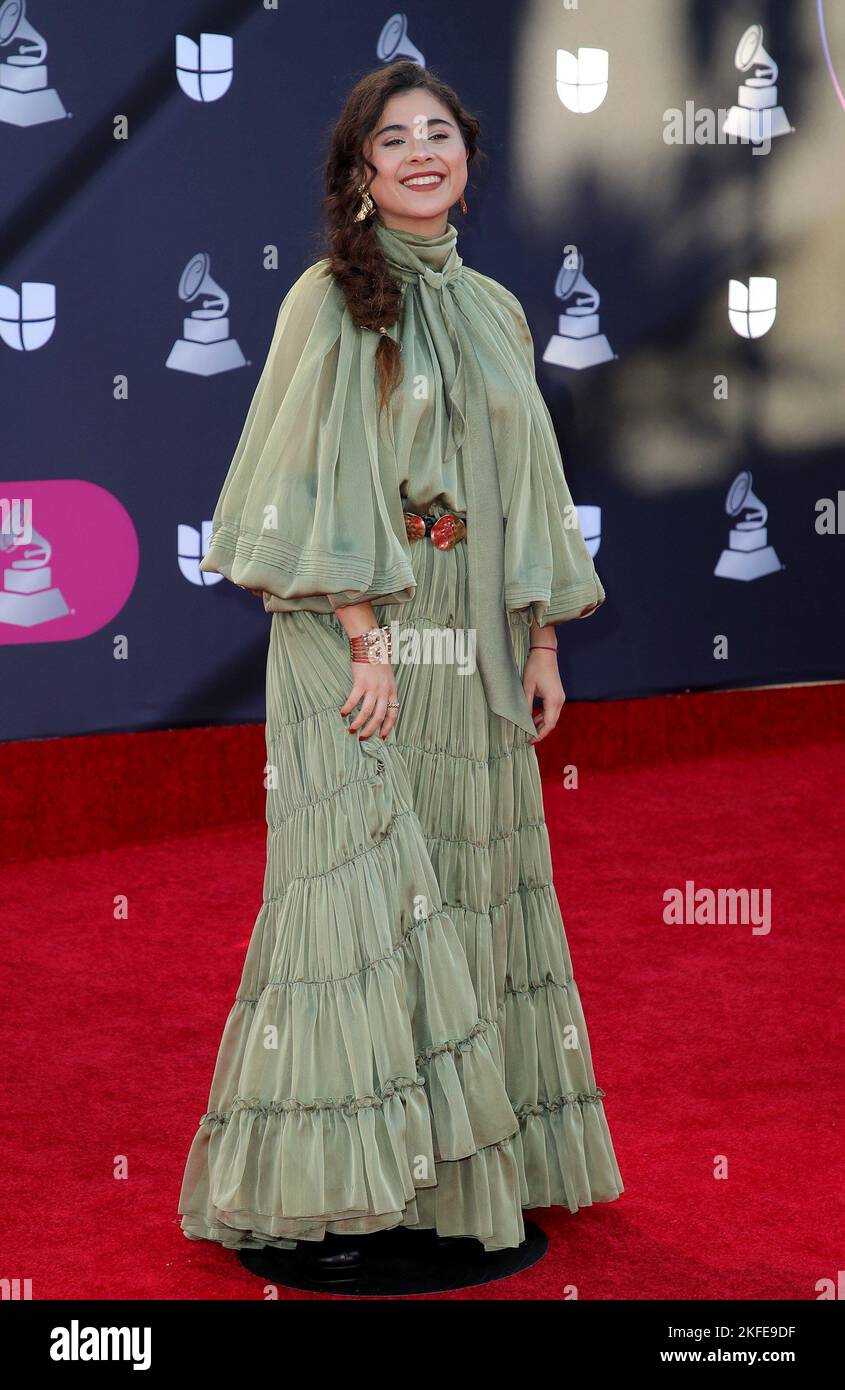 Las Vegas, NV, USA. 17th Nov, 2022. Silvana Estrada at arrivals for 23rd Annual Latin GRAMMY ...
