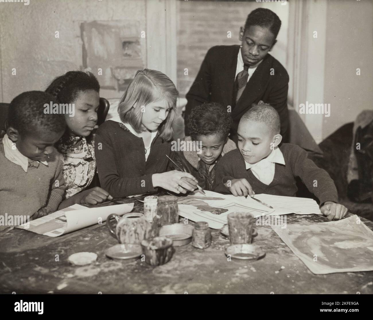 African american 1930s school hi-res stock photography and images - Alamy