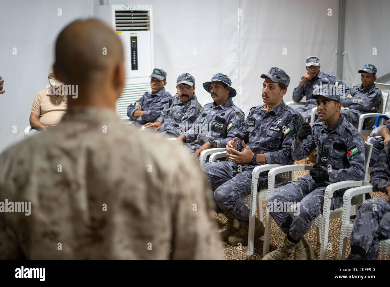 CAMP TITIN, Jordan –U.S. Navy Sailors assigned to 4th Combat Engineer ...
