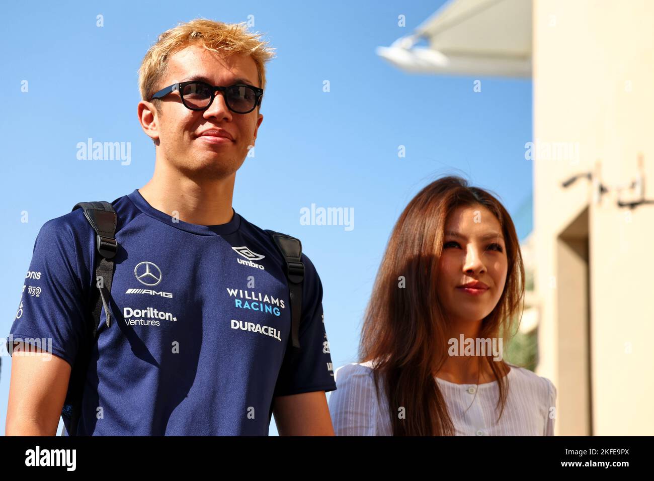 Abu Dhabi, UAE. 17th November 2022. Alexander Albon (THA) Williams ...