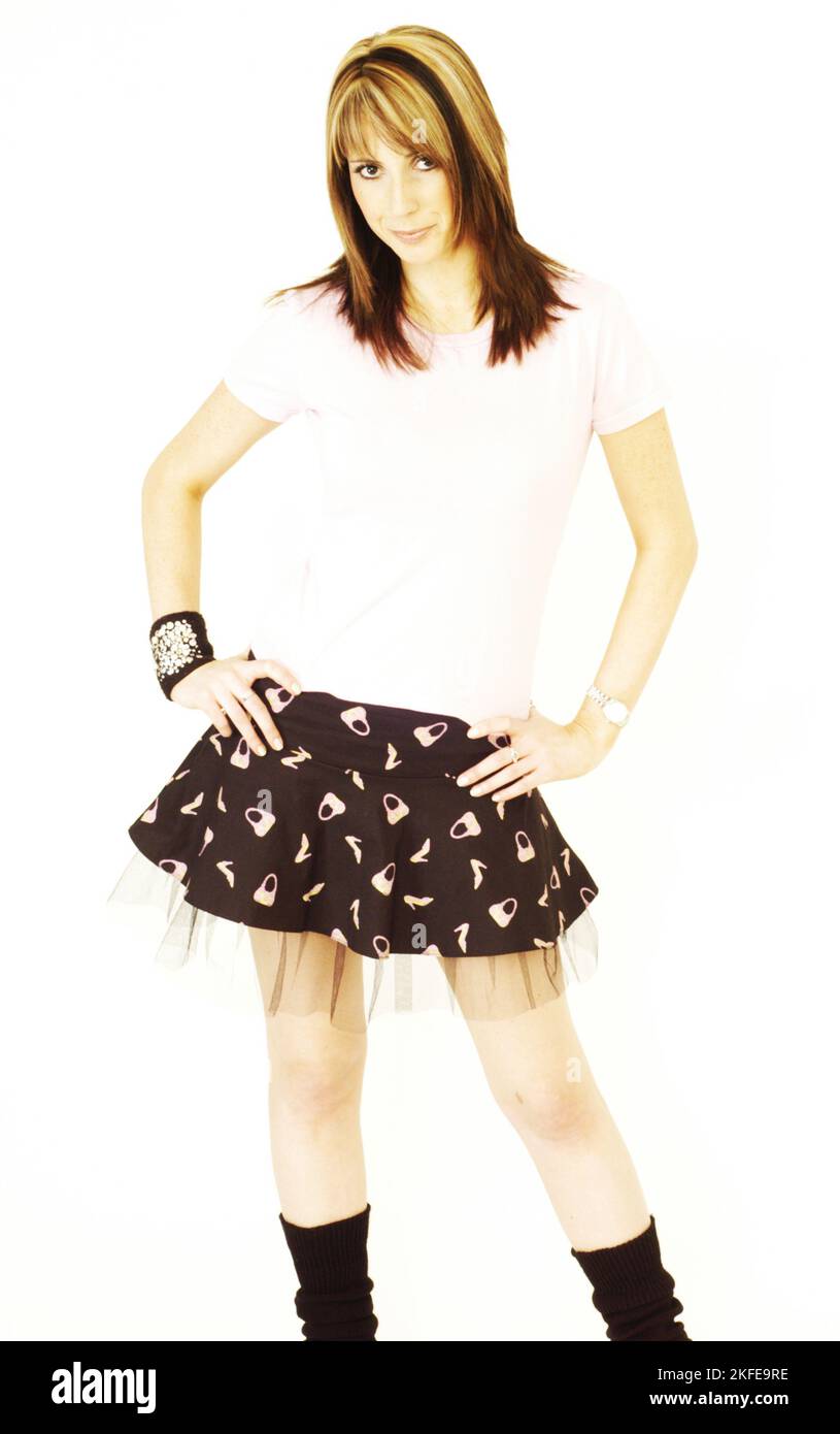 ALEX JONES, TV PRESENTER, YOUNG, FASHION SHOOT: A 2000s street styles ...