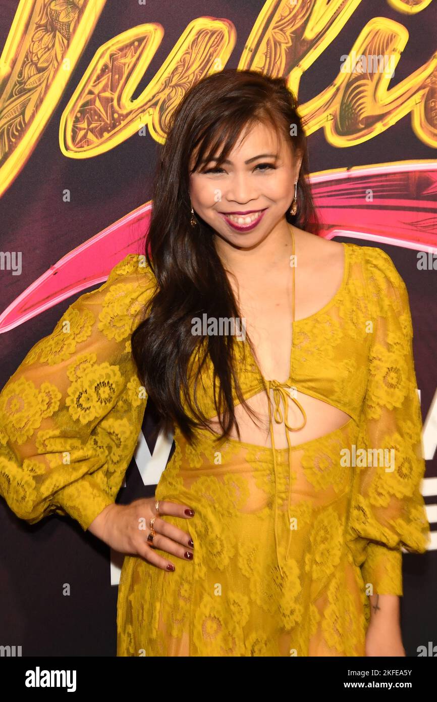 New York, USA. 17th Nov, 2022. Jasmine Rafael attends the '& Juliet ...