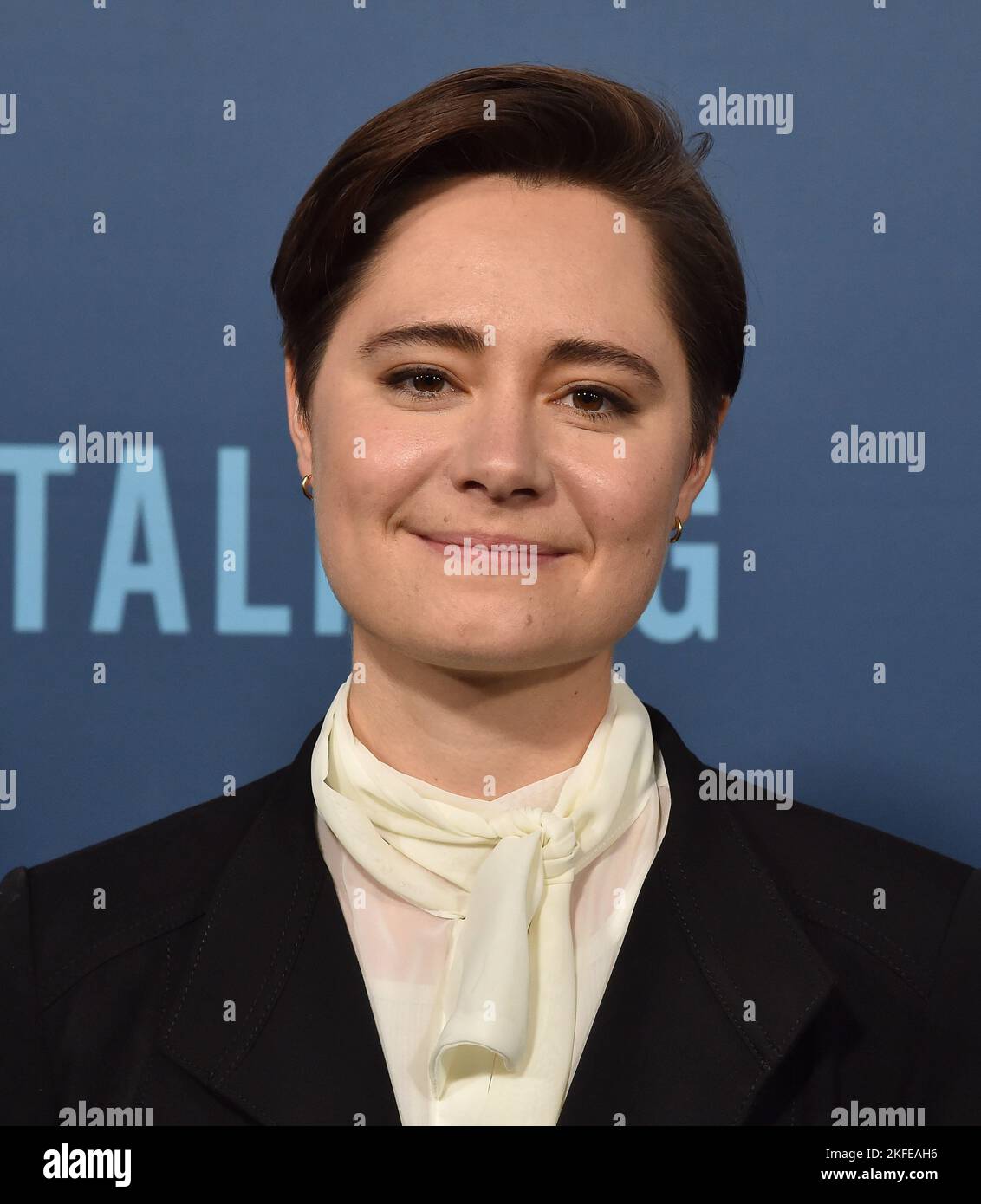 Beverly Hills, Ca. November 17, 2022, August Winter arriving at the Los ...