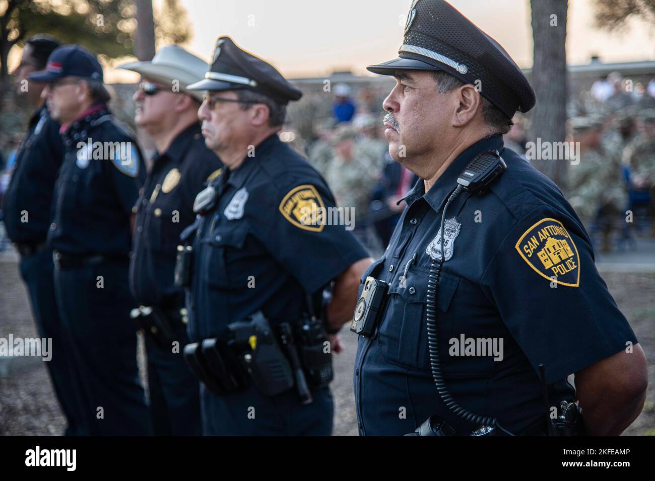 Joint Base San Antonio hosted a synchronized flag formation at all ...