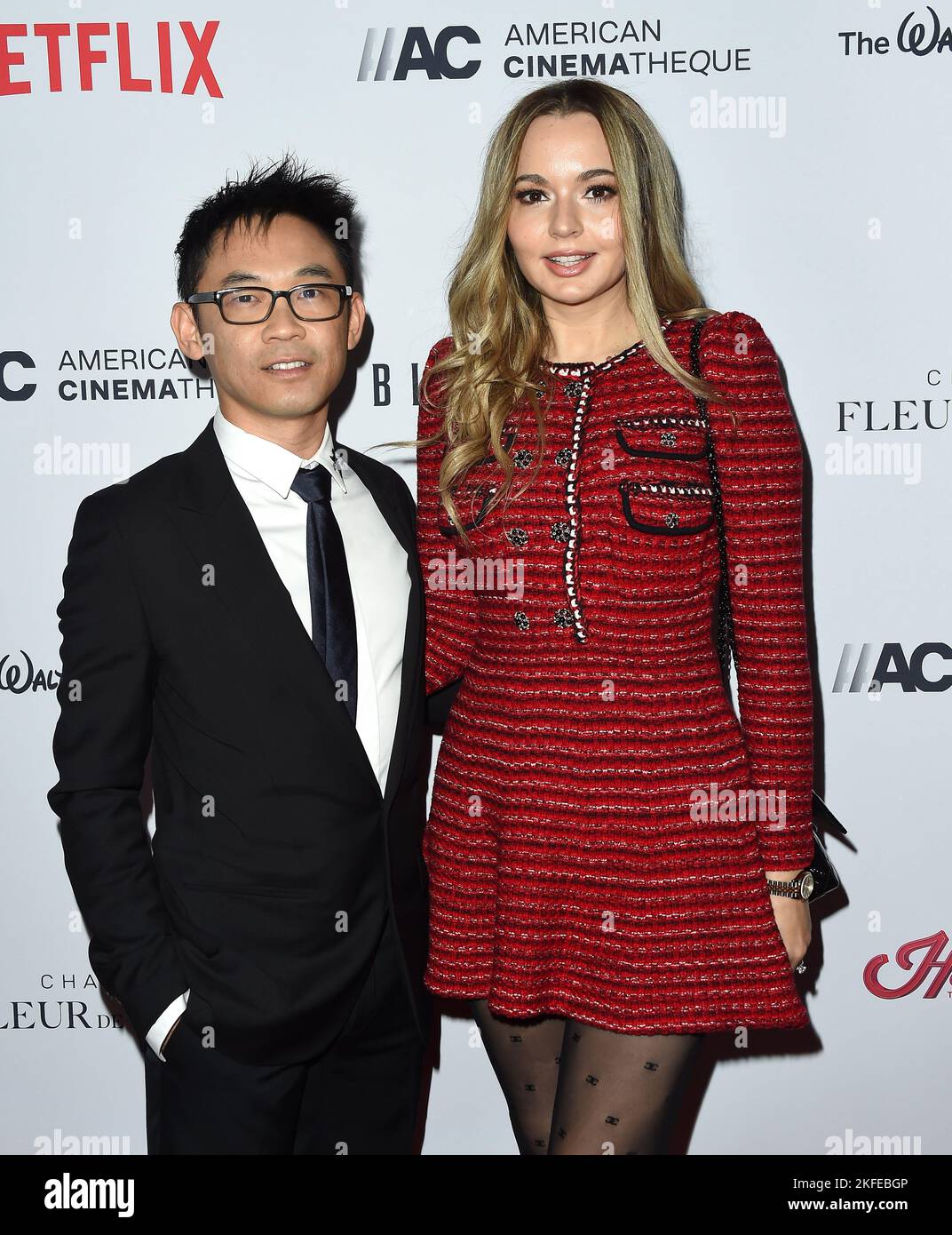 Beverly Hills, CA on November 17, 2022, James Wan and Ingrid Bisu ...