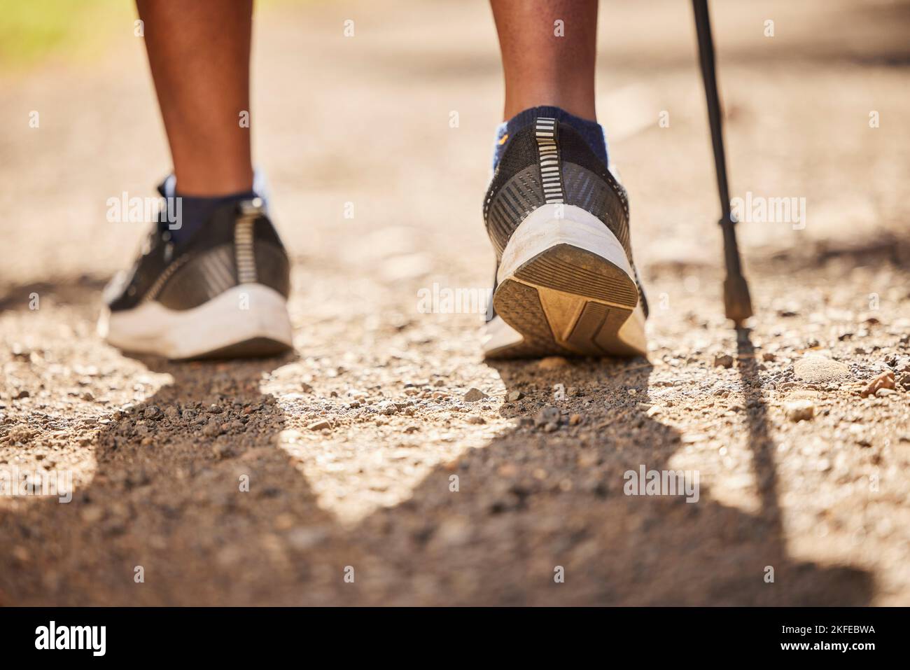 Walking stick feet hi-res stock photography and images - Alamy