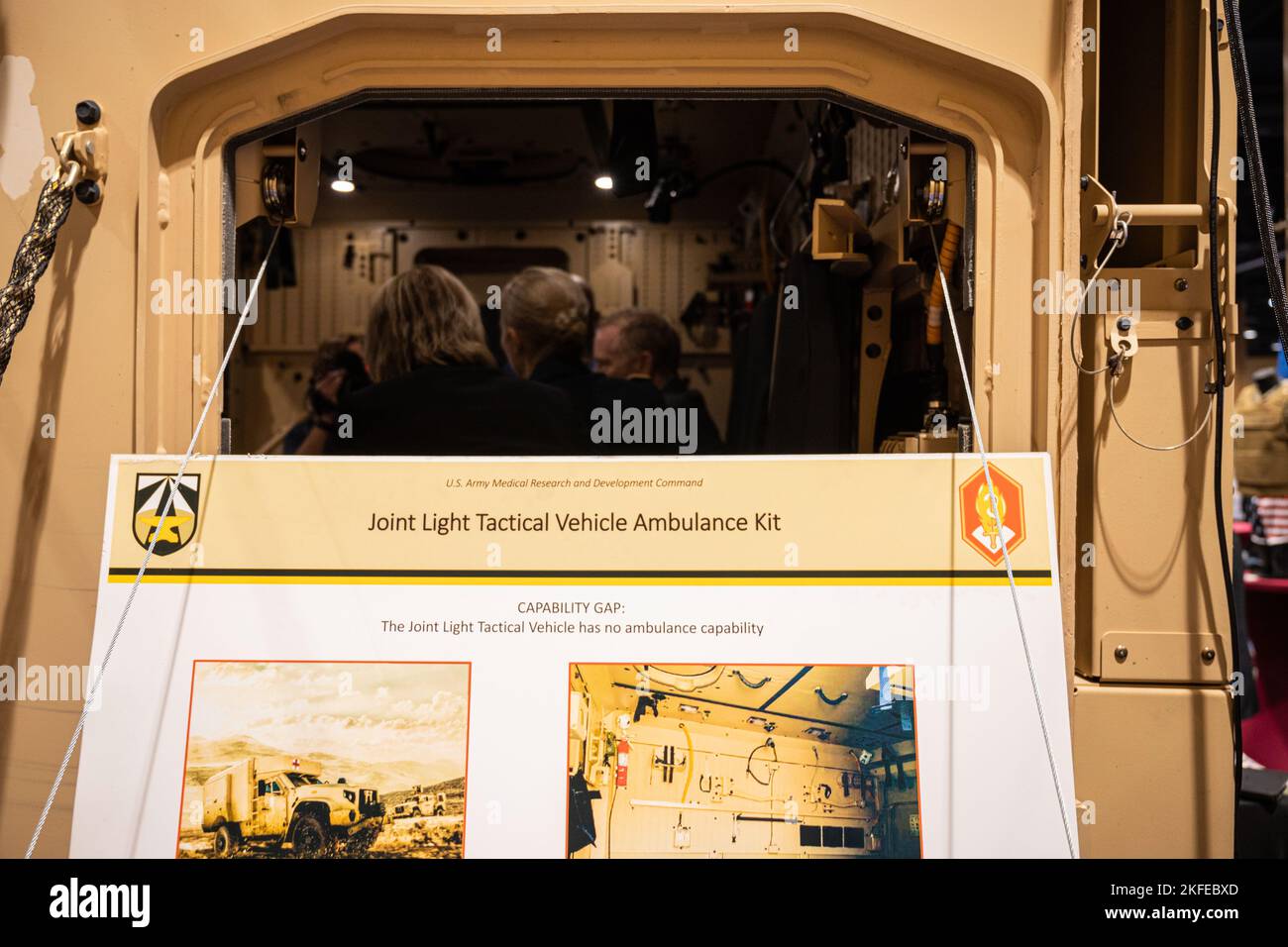 Attendees of the Military Health System Research Symposium see the ...