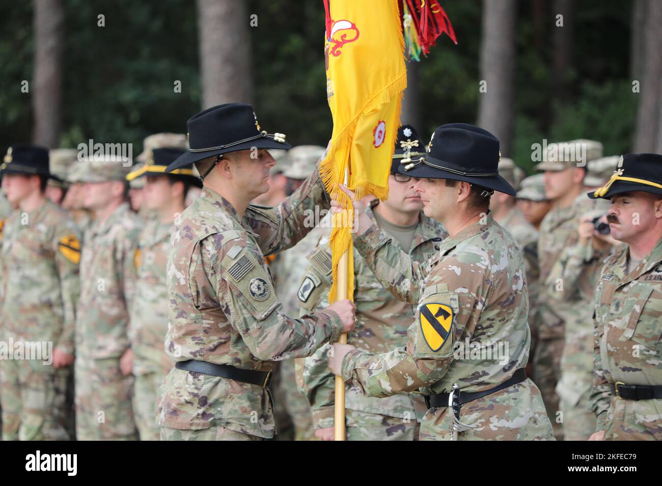 U.S. Army Col. John B. Gilliam, commander of 3rd Armored Brigade Combat ...