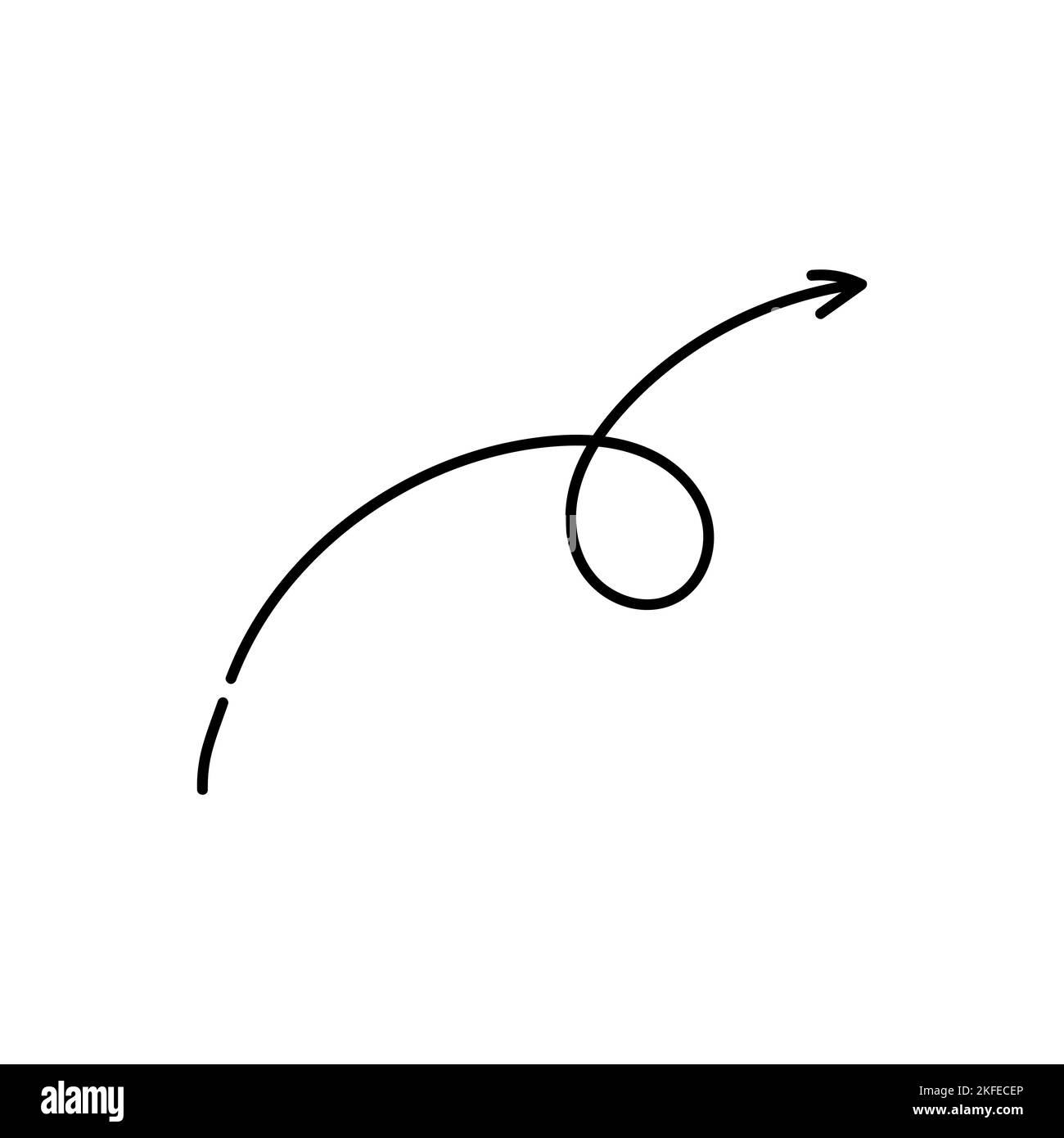 Black writhing and twisting arrows icon set Stock Vector Image & Art ...