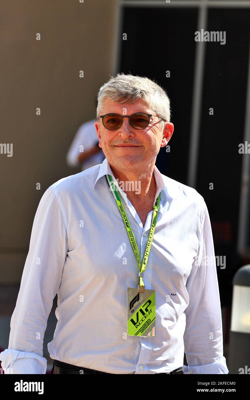 Abu Dhabi, UAE. 18/11/2022, Nick Fry (GBR). Abu Dhabi Grand Prix ...