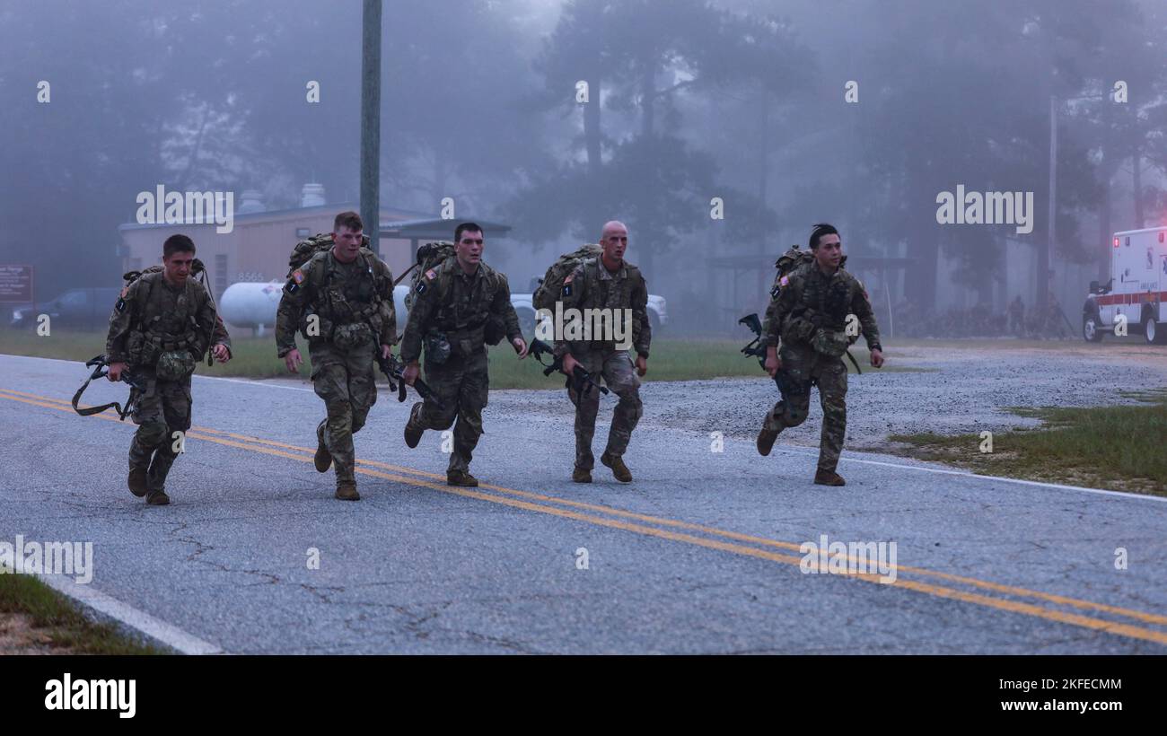 Members of Squad 1, representing Maneuver Center of Excellence ...