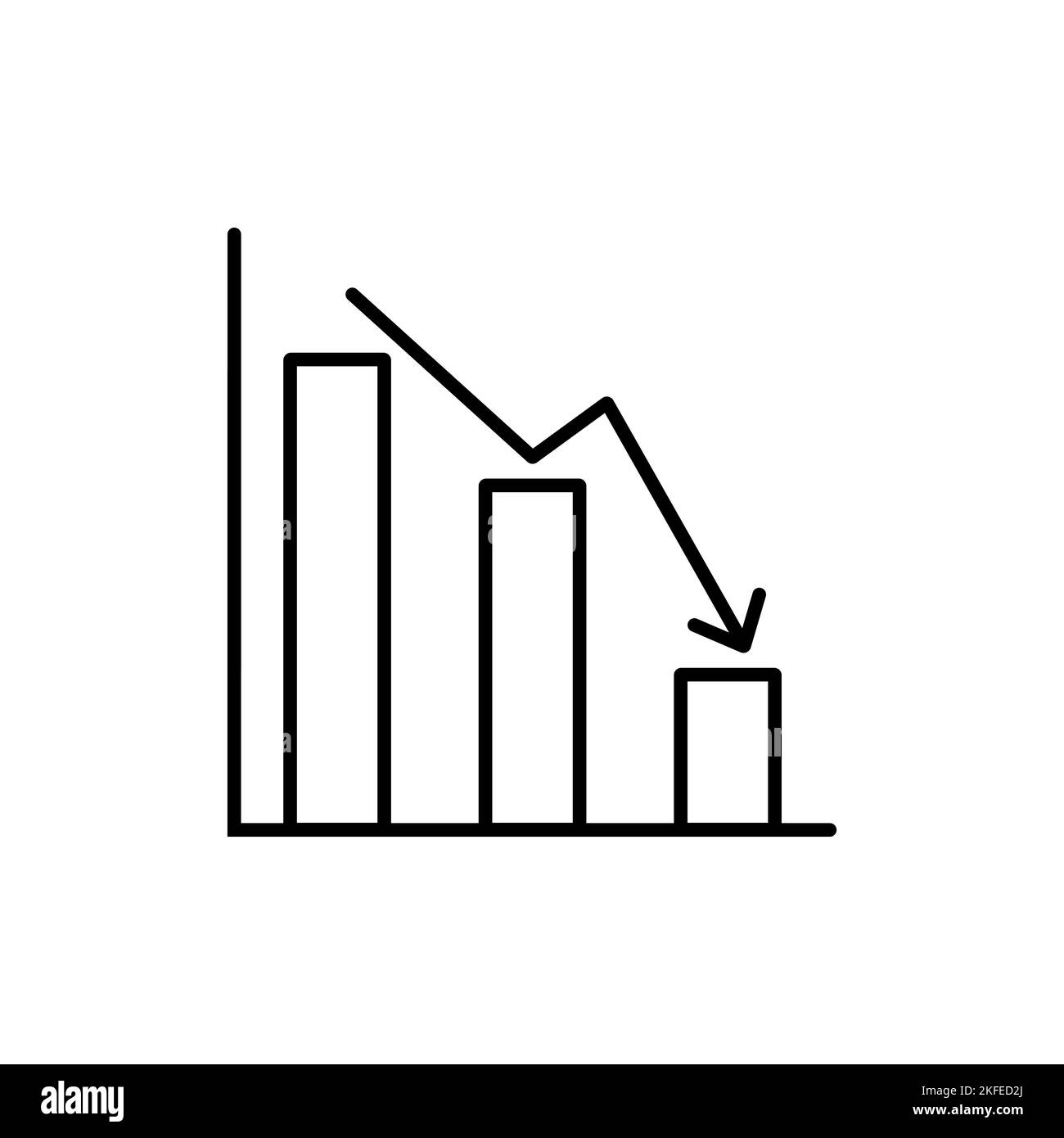 graph diagram chart icon growth Stock Vector Image & Art - Alamy