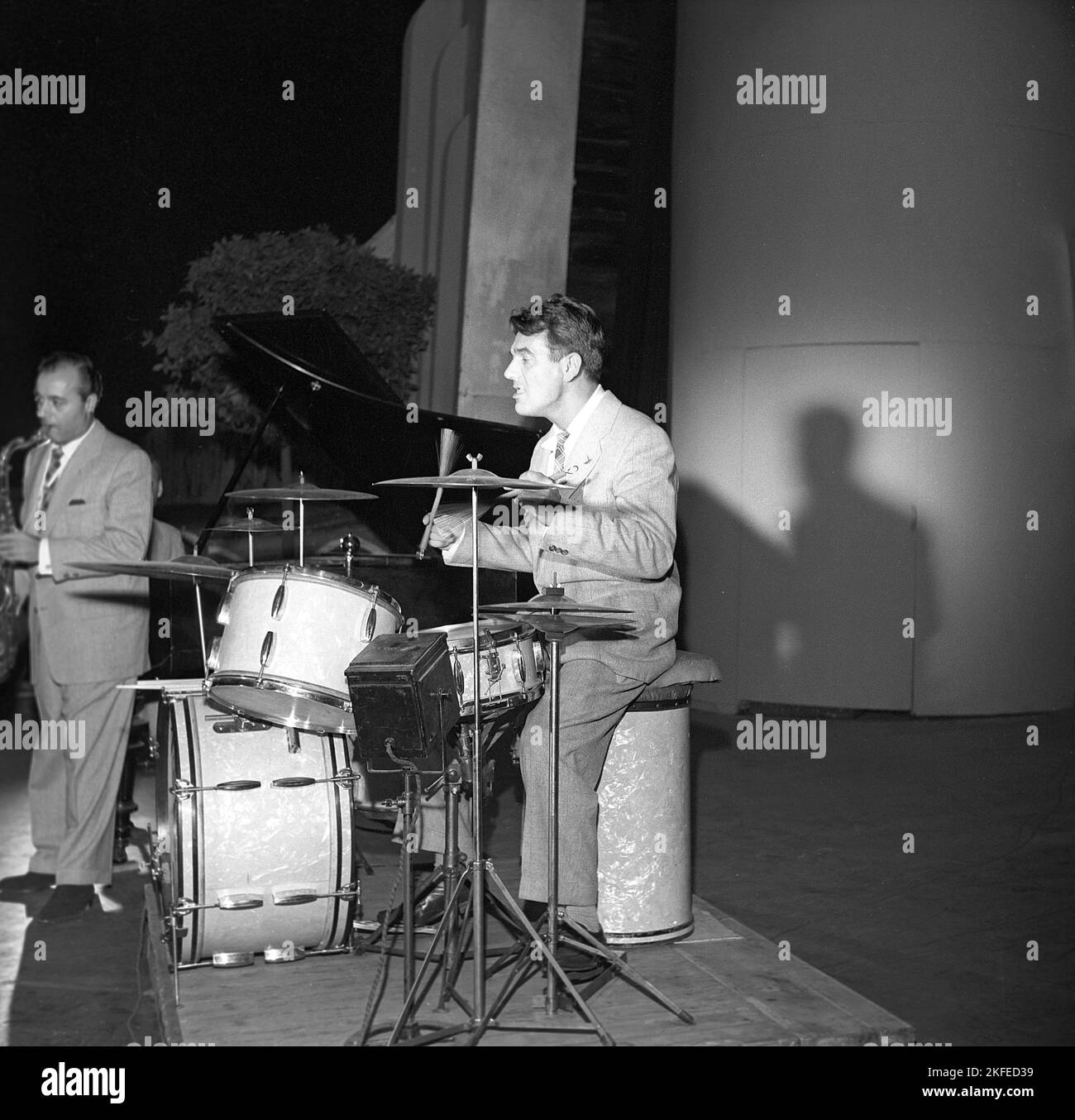 Gene Krupa. American jazz drummer, bandleader and composer. Born ...