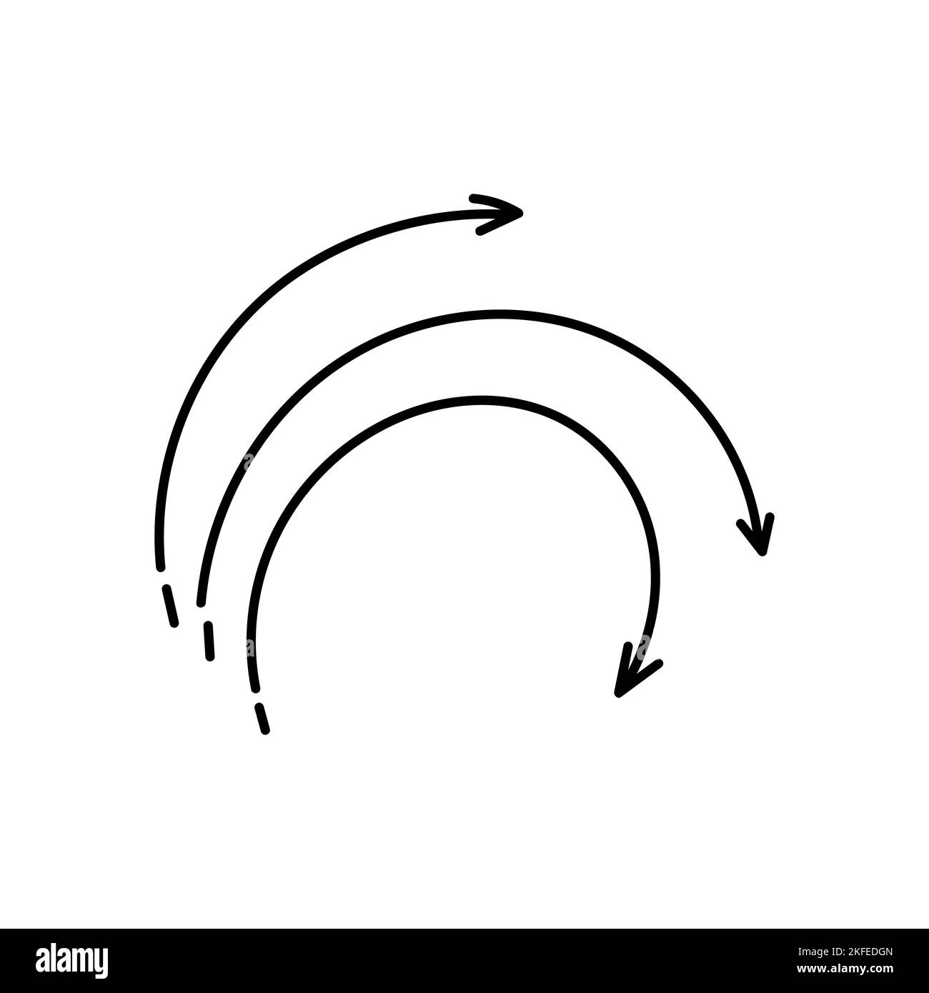 Black writhing and twisting arrows icon set Stock Vector Image & Art ...