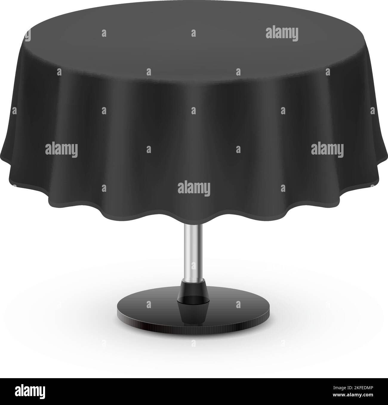 Black silk tabletop hi-res stock photography and images - Alamy