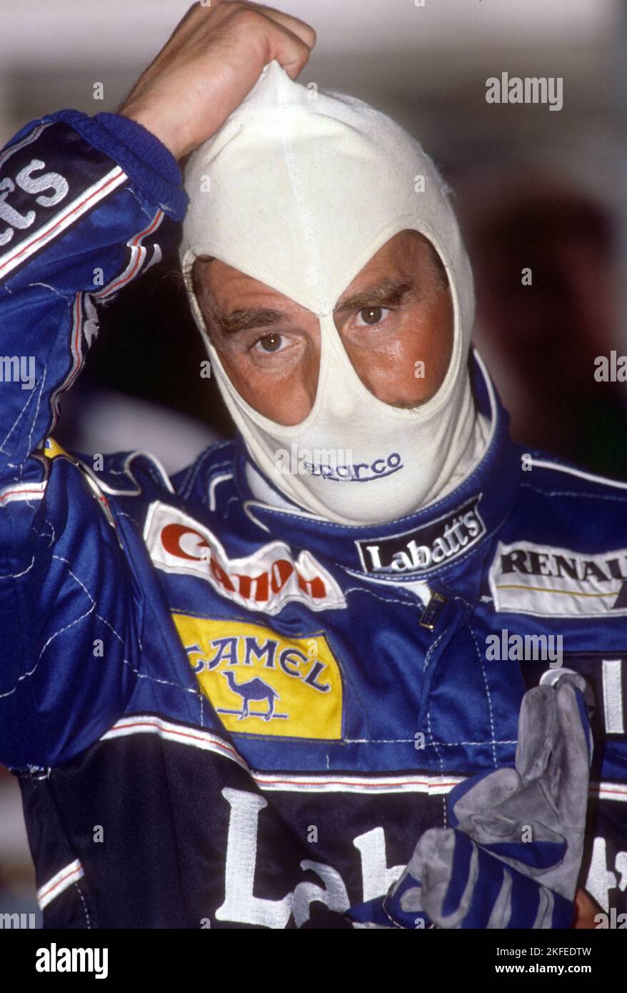 1991 british gp mansell hi-res stock photography and images - Alamy