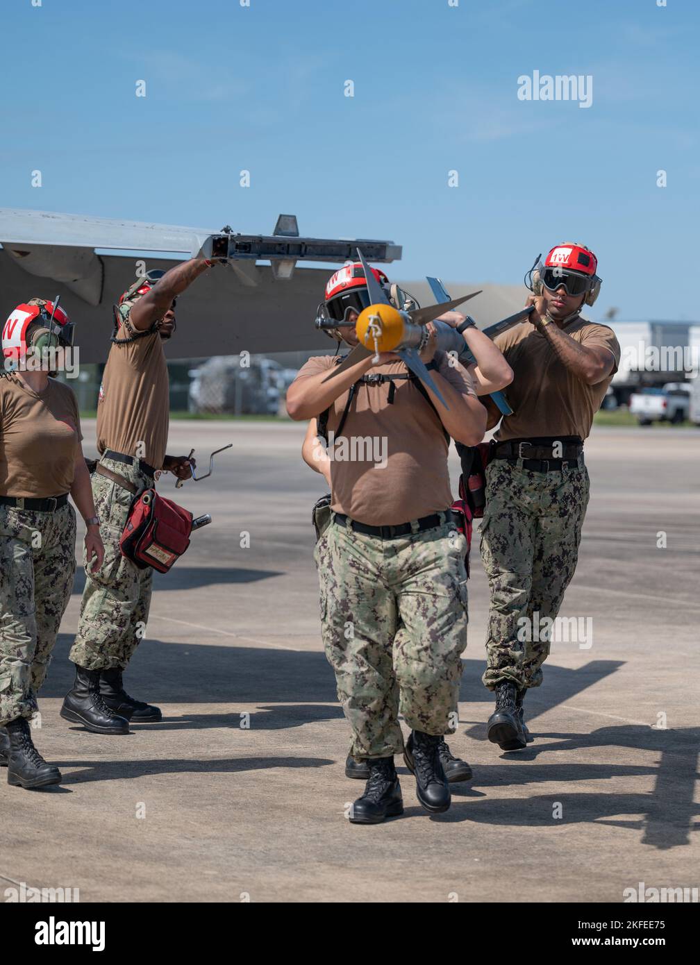 U.S. Sailors with Strike Fighter Squadron (VFA) 2, Naval Air Station ...