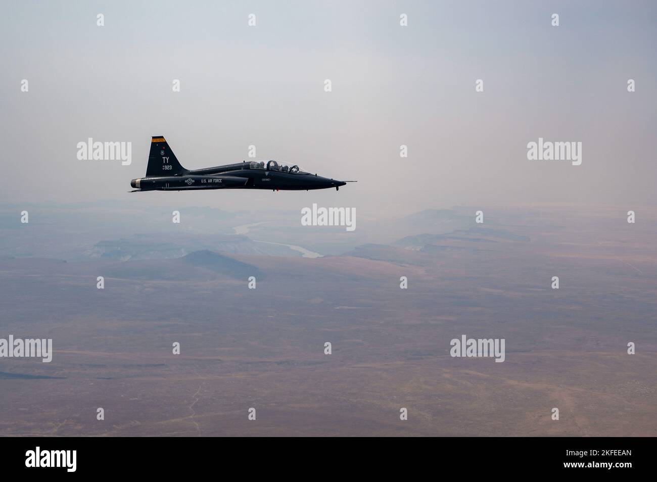 A U.S. Air Force T-38A Talon assigned to the 2d Fighter Training ...