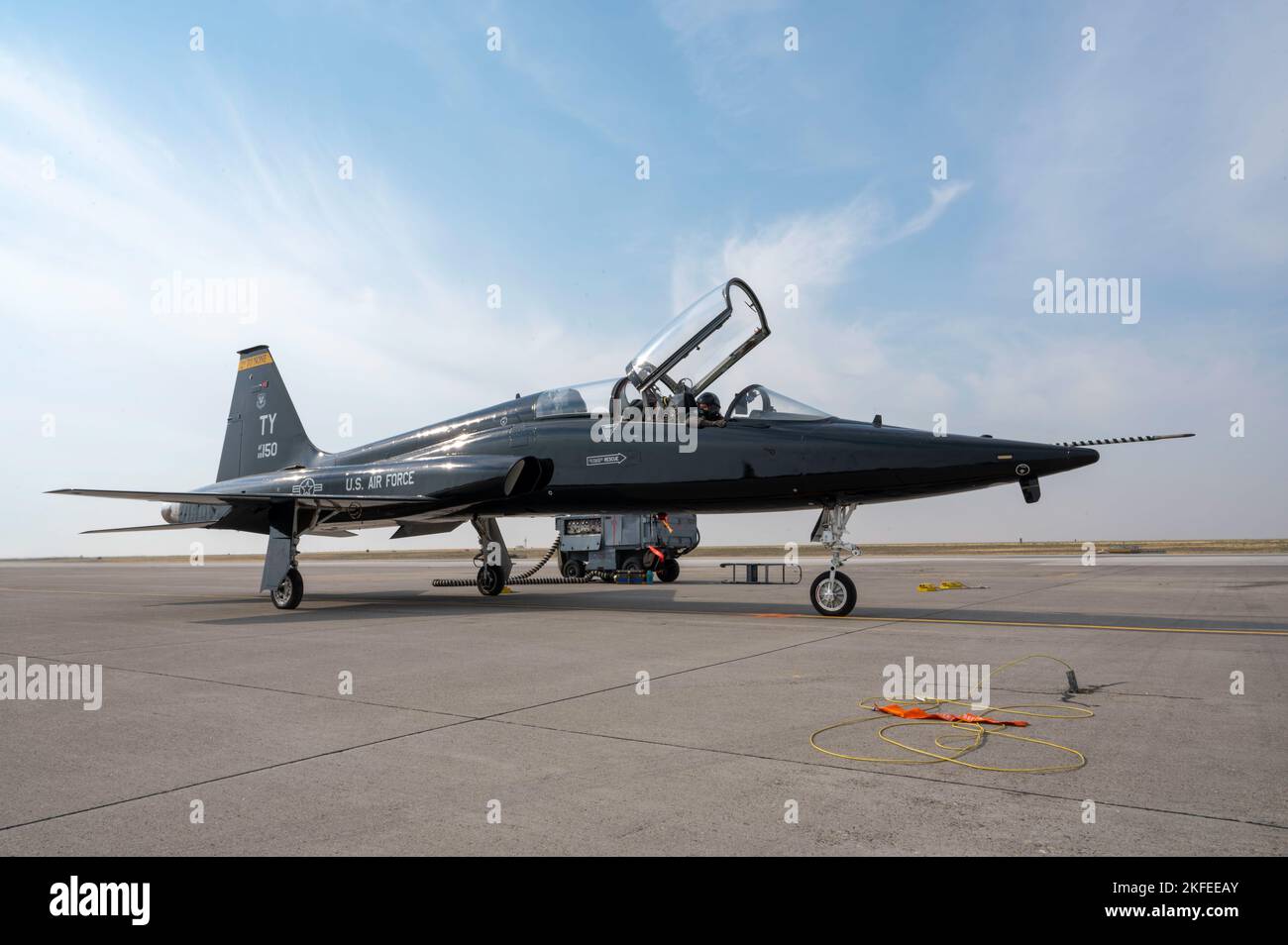 A U.S. Air Force pilot assigned to the 2d Fighter Training Squadron ...
