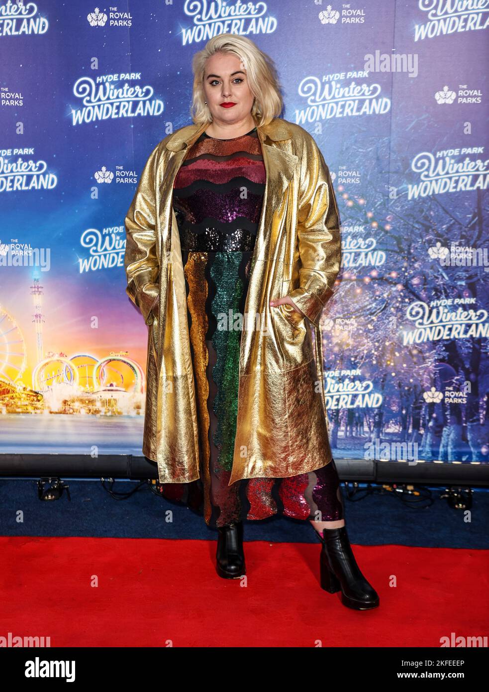 London, UK. 17th Nov, 2022. Felicity Hayward attends the launch night ...