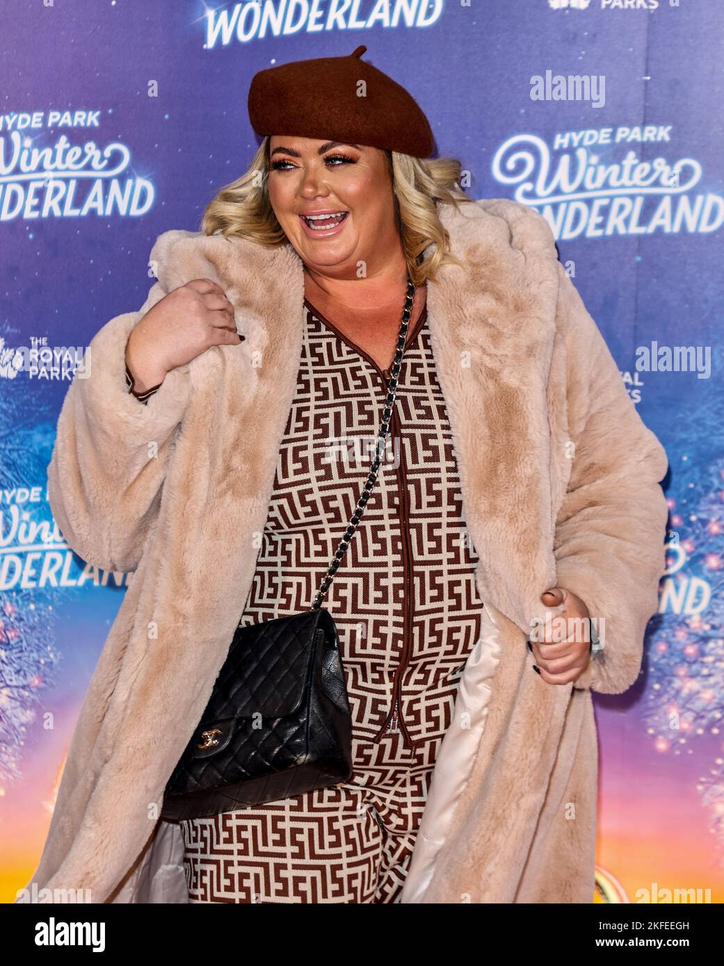 London, UK. 17th Nov, 2022. Gemma Collins attends the launch night for ...