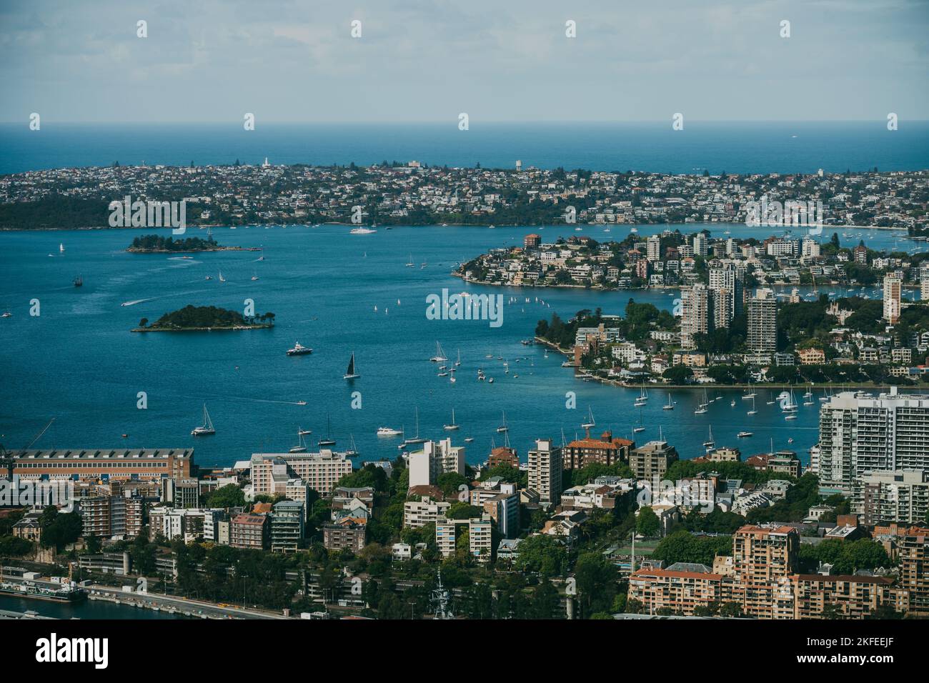 Sydney bird's eye view hi-res stock photography and images - Alamy