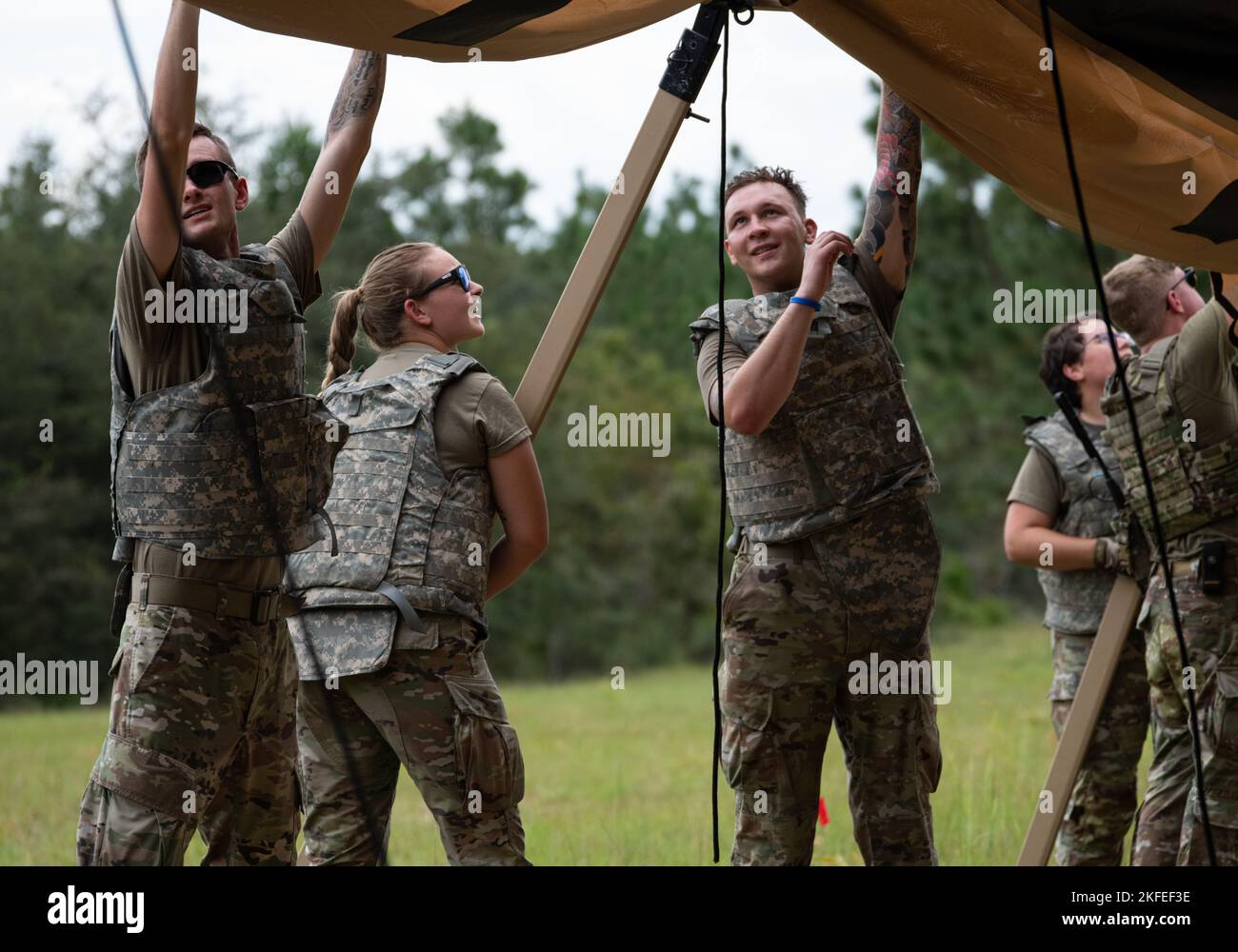 Rapid deployment tents hi-res stock photography and images - Alamy