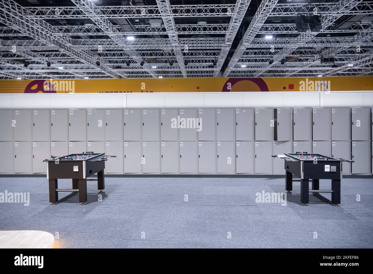 Doha City, Qatar, 17 November, 2022. Visit the Main Media Centre (MMC ...