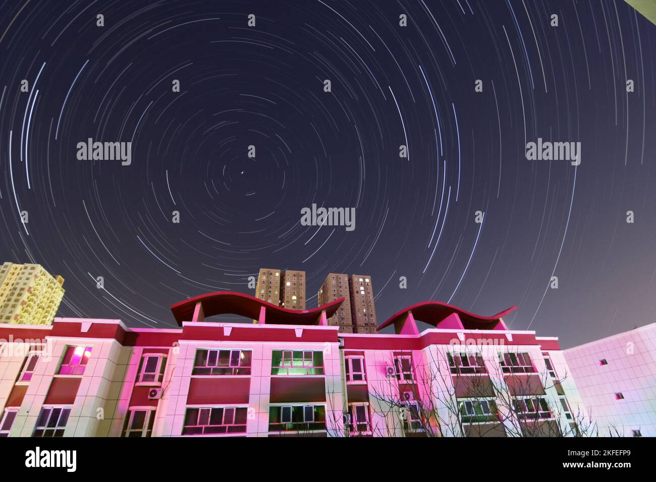 Leonids appears in Korla City, northwest China's Xinjiang Uygur ...