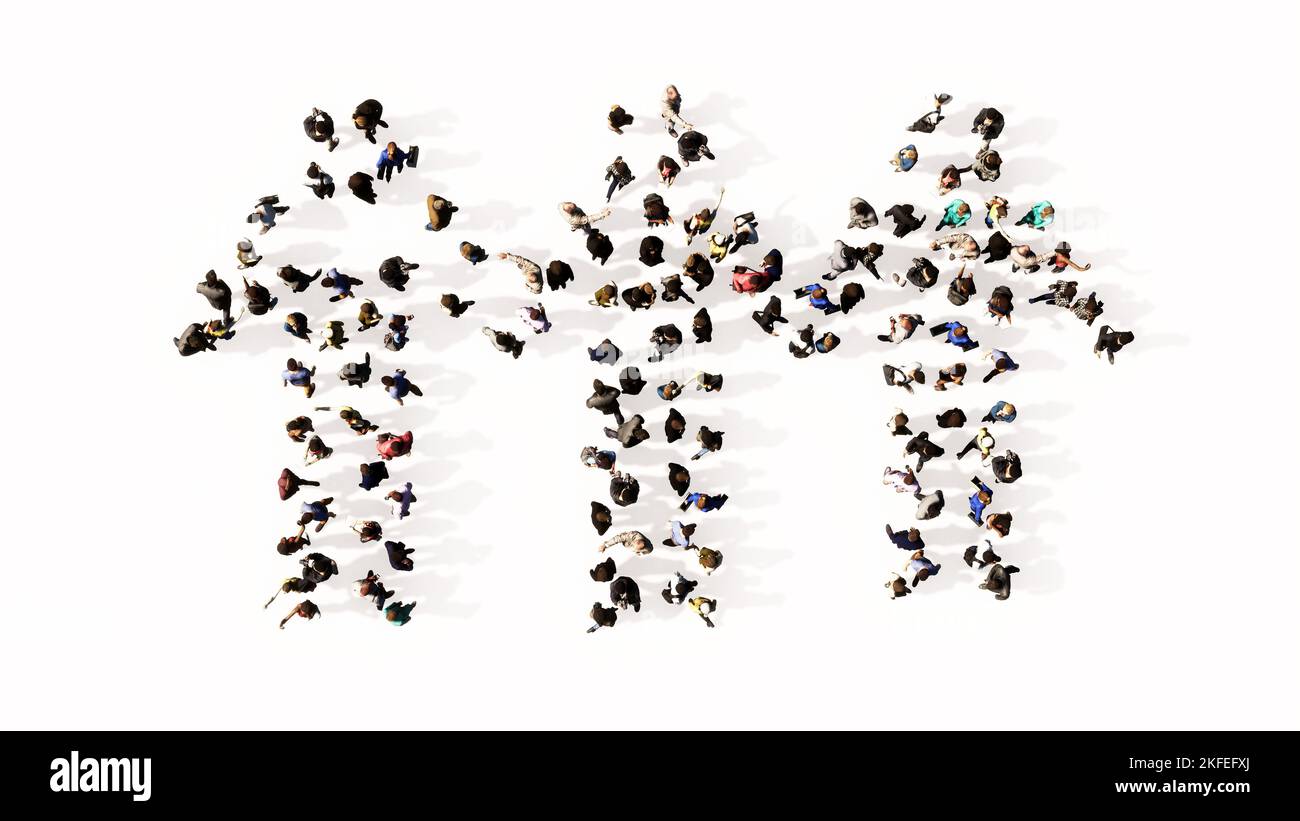 Concept conceptual large community of people forming the children ... Concept conceptual large community of people forming the children ...