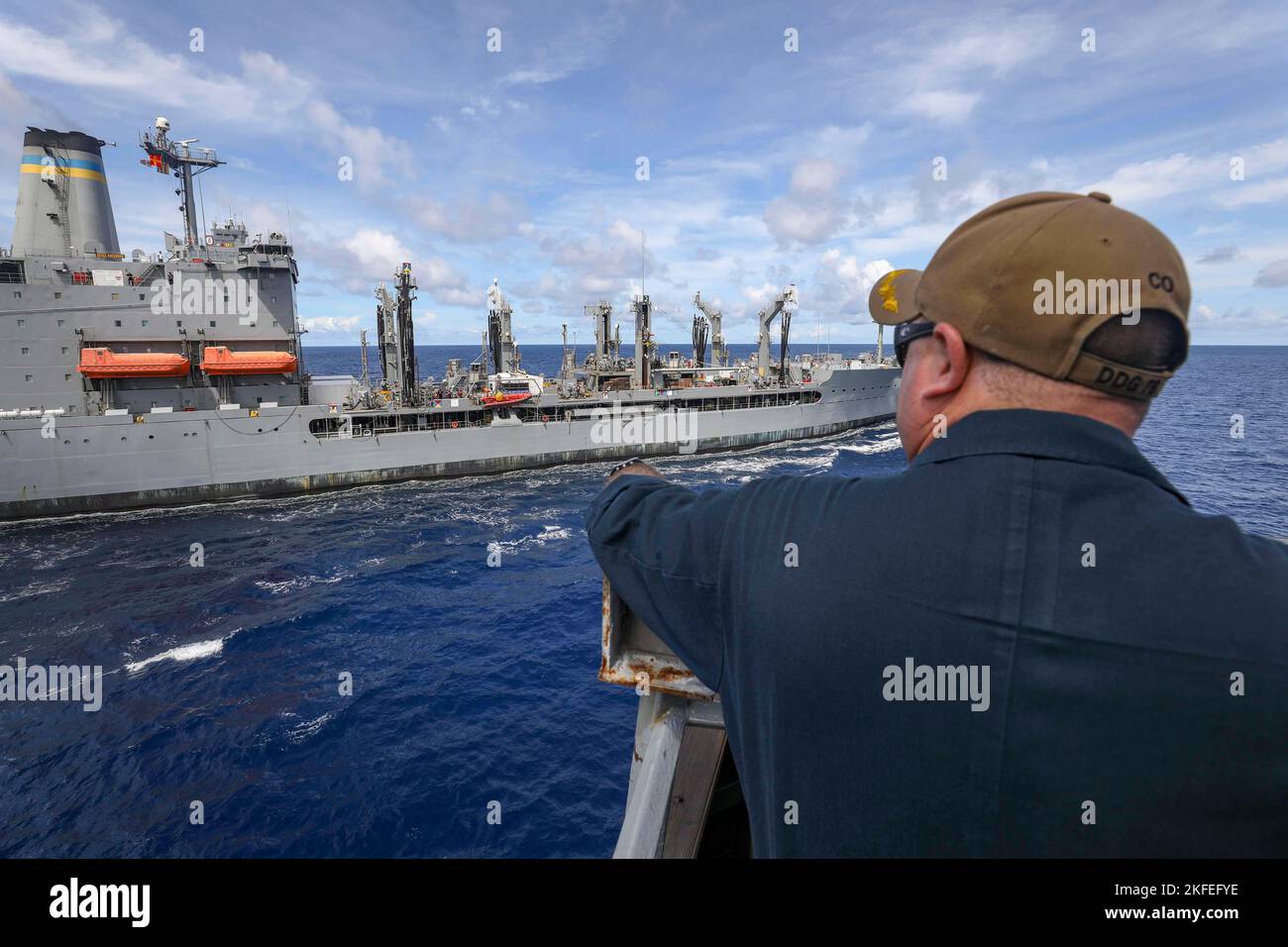 SOUTH CHINA SEA (Sept. 12, 2022) Cmdr. Joseph McGettigan, commanding ...
