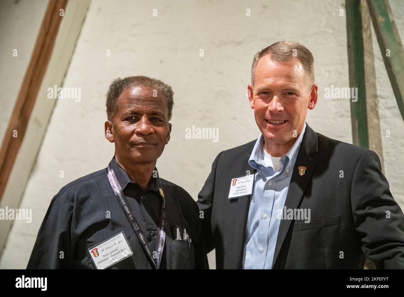 U.S. Army Southern European Task Force, Africa Commanding General Maj ...