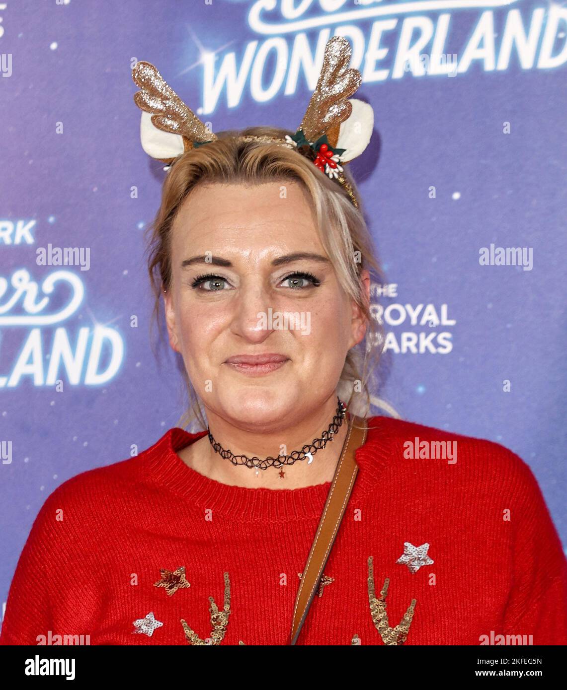 Daisy May Cooper attends the launch night for Hyde Park Winter ...