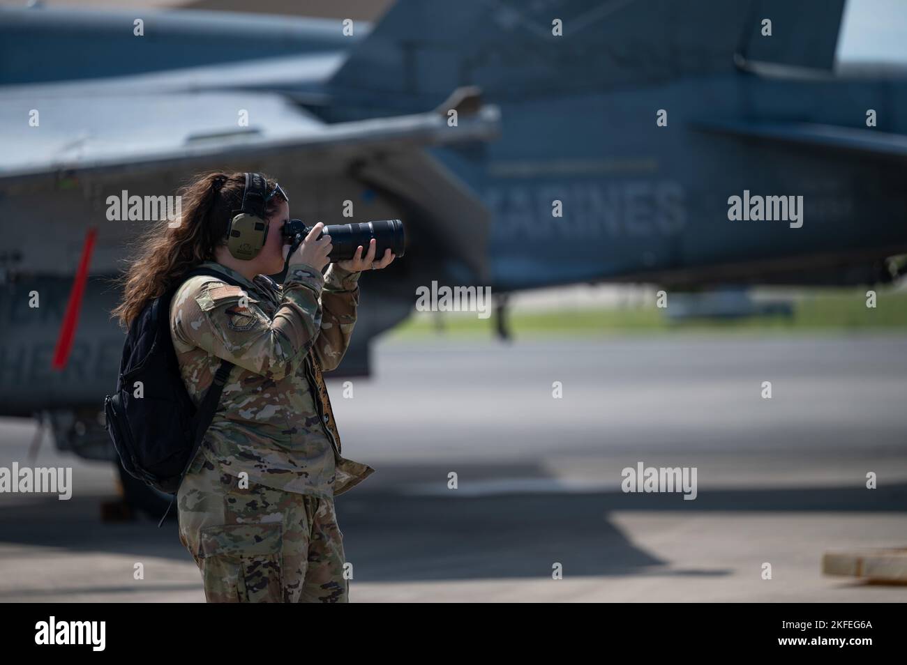 U.S. Air Force Airman 1st Class Tiffany Del Oso, 325th Fighter Wing ...
