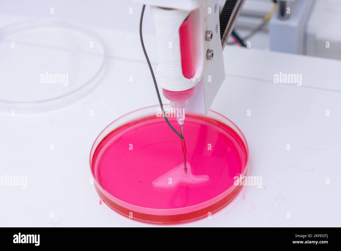 Equipment for genetic research. Medicine PCR robotics. DNA diagnostics ...