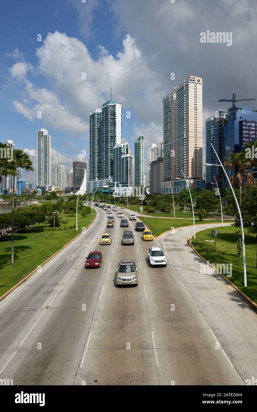Cinta Costera, Panama City, Republic of Panama, Central America ...